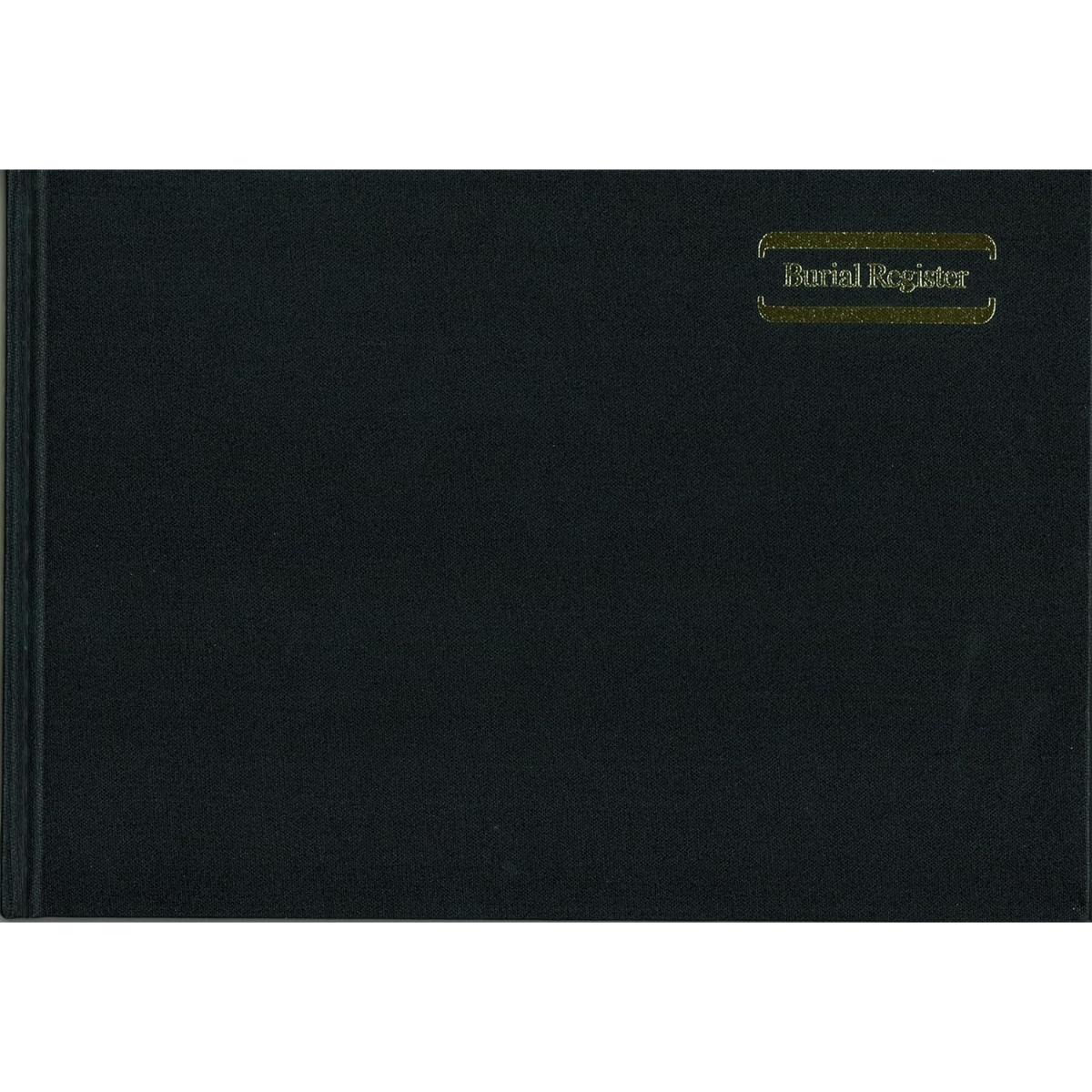 Register of Burials - Landscape Format - Hardback A4 Size, by Church ...
