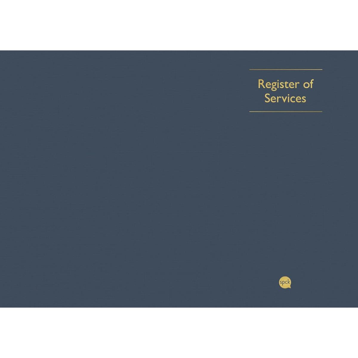 Service Register - Wide Landscape Format SR6 - Hardback A4 Size, by ...