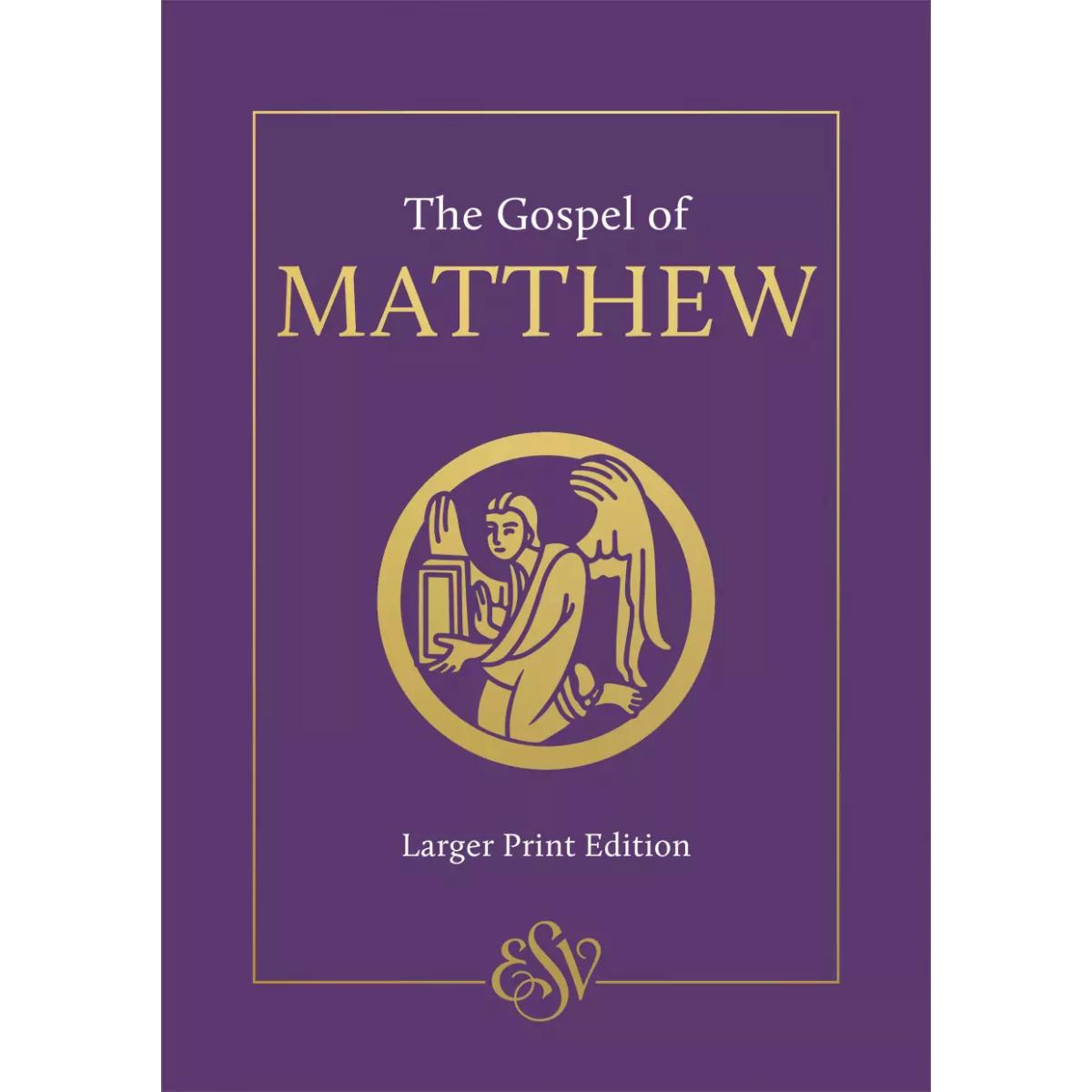 Gospel of Matthew, Larger Print - ESV-CE, by CTS Books Multi Buy Offers ...