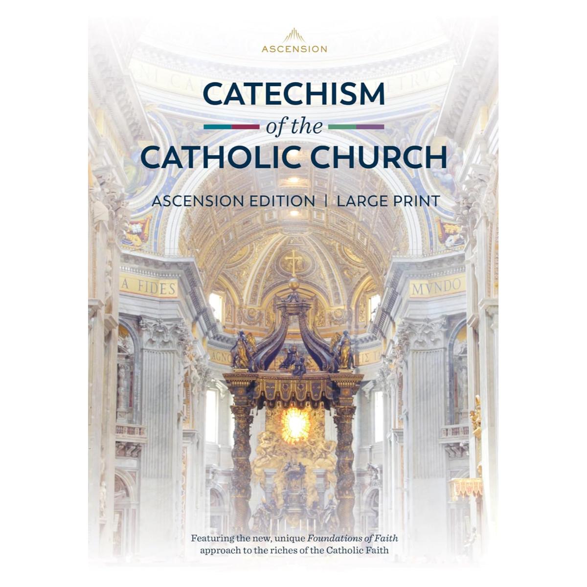 Catechism of the Catholic Church - Ascension Edition - Large Print ...