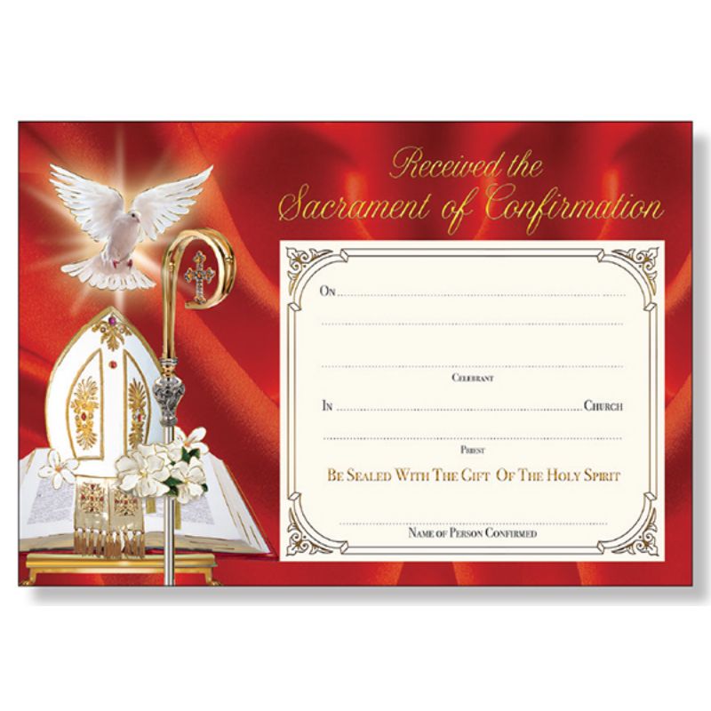 Confirmation Certificate Template Confirmation Certificate (COF7 002)