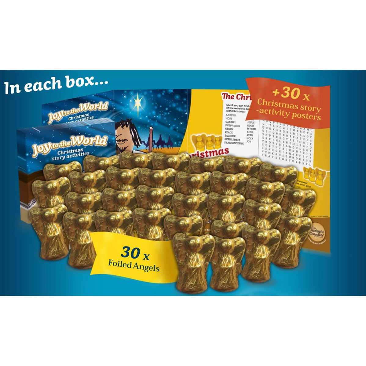 Real Advent Calendar 2025 The Meaningful Chocolate Company — Pilgrim Gifts