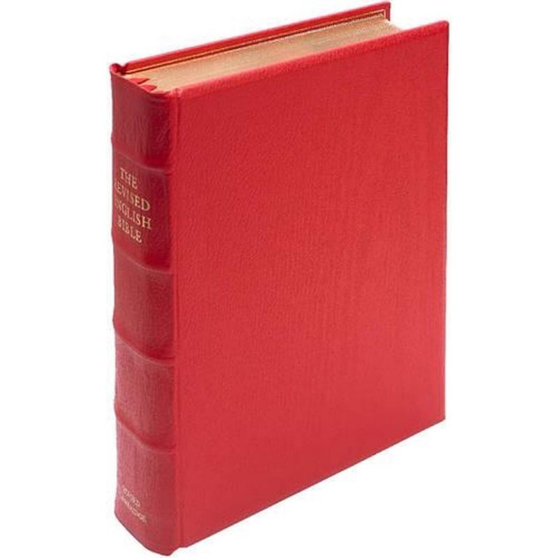 Lectern Bible, Revised English Bible (REB) Red Imitation Leather Over ...