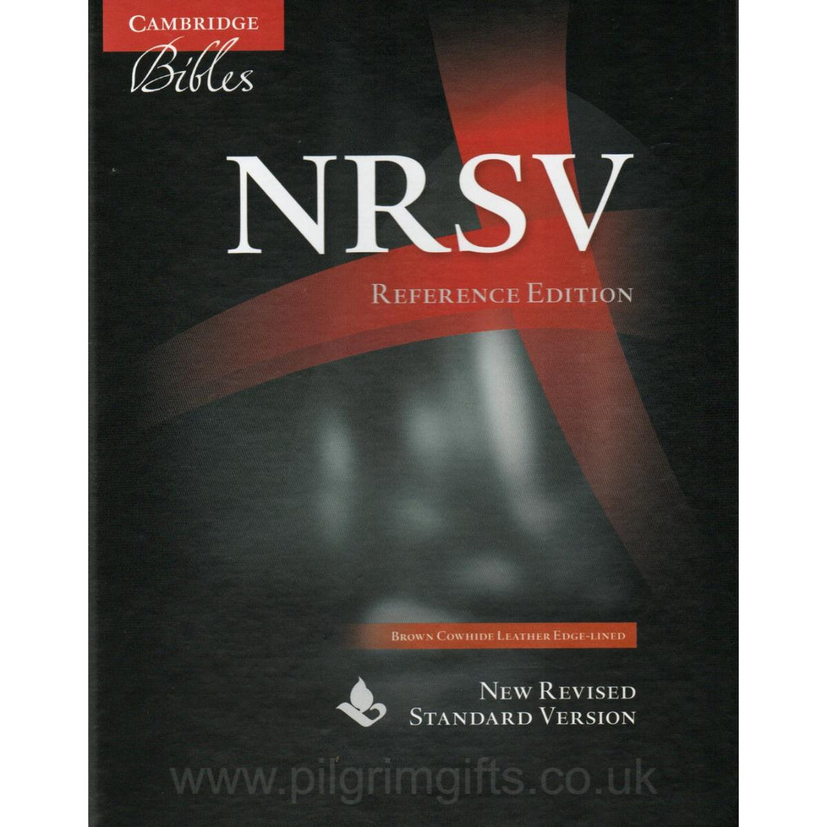 NRSV Reference Bible, Brown Edge-Lined Cowhide Leather Edition, New ...