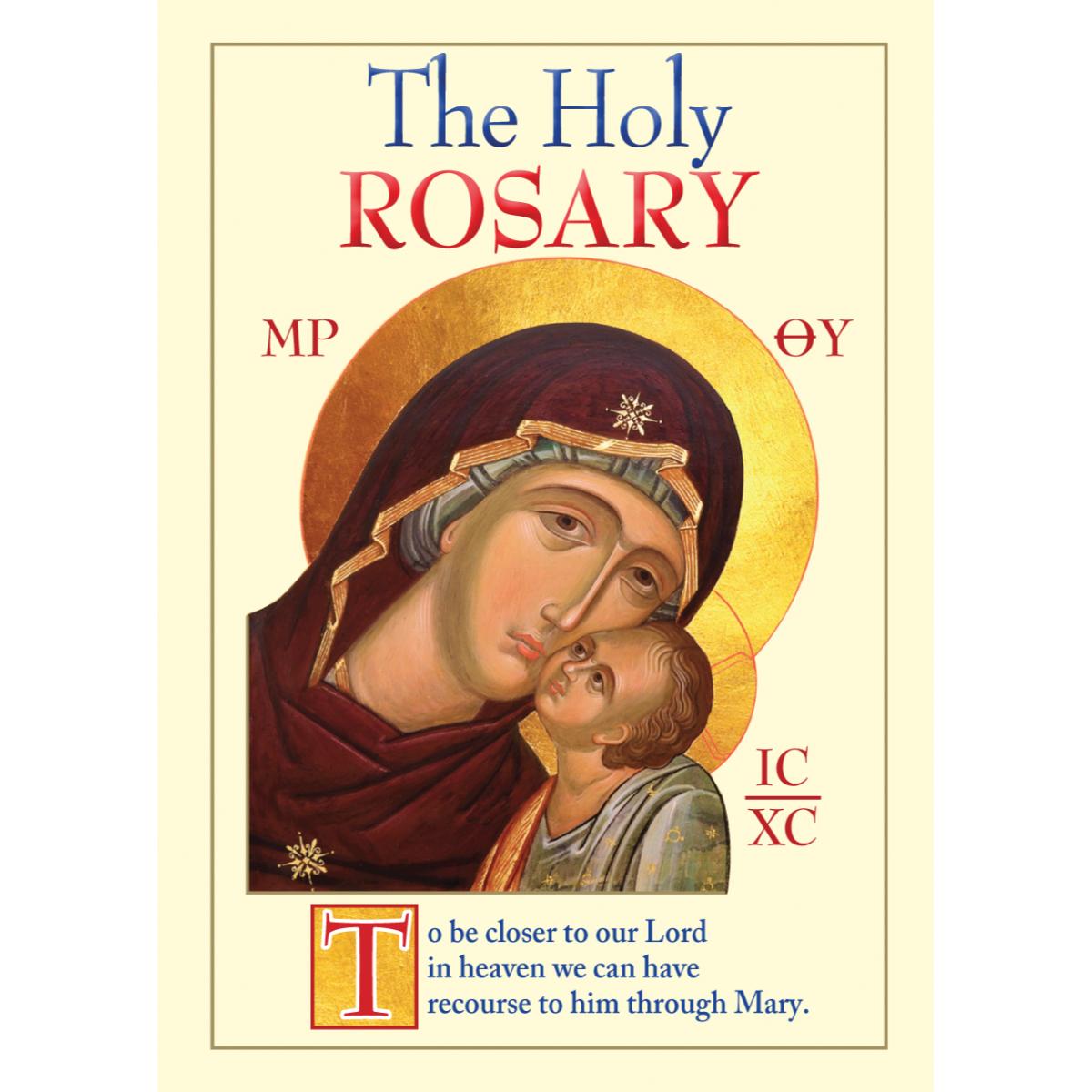 The Holy Rosary, 8 Page Prayer Leaflet, by CTS Books - Available In 2 ...
