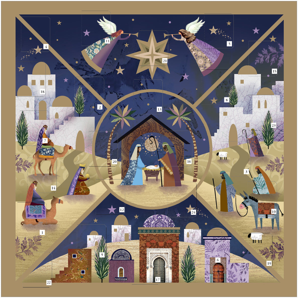 Advent Calendars, Traditional and Contemporary Religious Designs For ...