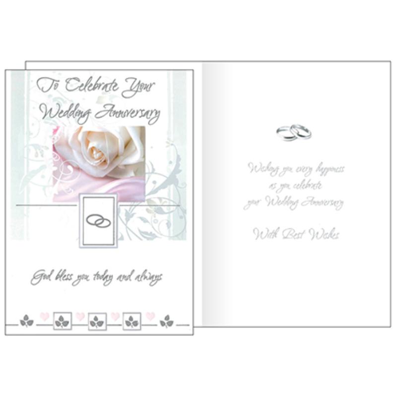 To Celebrate Your Wedding Anniversary, Greeting Card | Pilgrim Shop ...