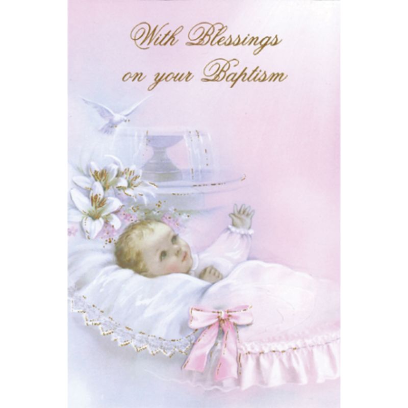 Congratulations On Your Baptism Cards A New Life : Baptism Cards