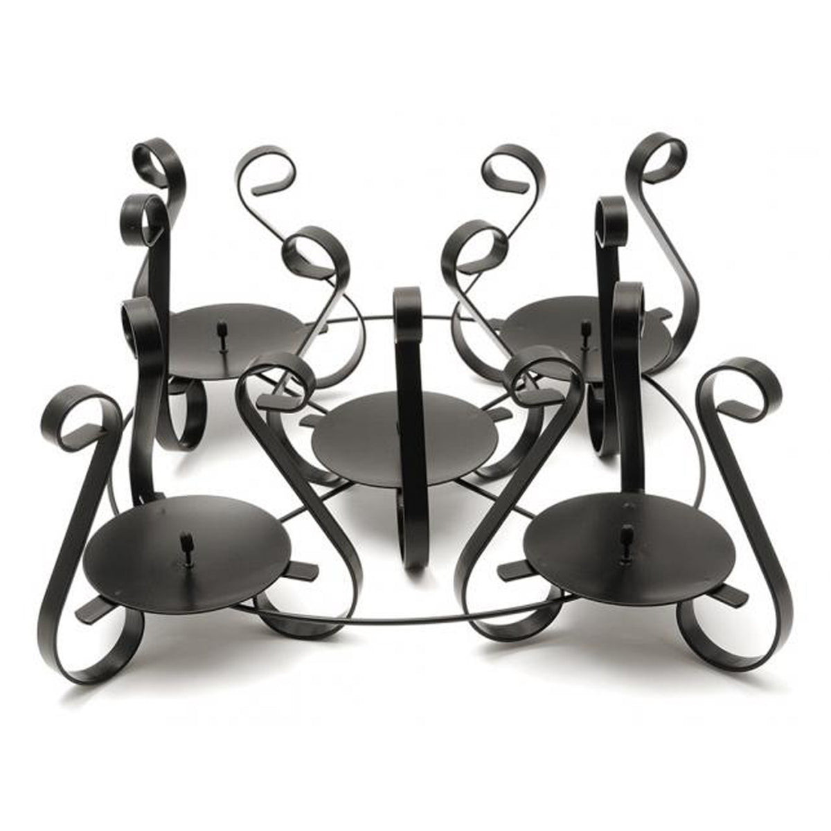 Advent Candle Ring - Frame Scroll Design, Suitable For 2 Inch Diameter ...