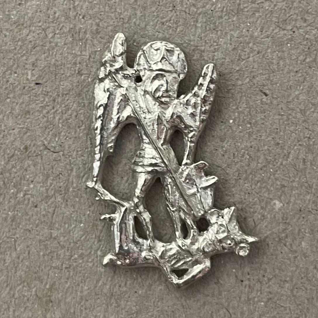 St Michael Pilgrim Badge, Boxed With Brief Historical Descripition ...