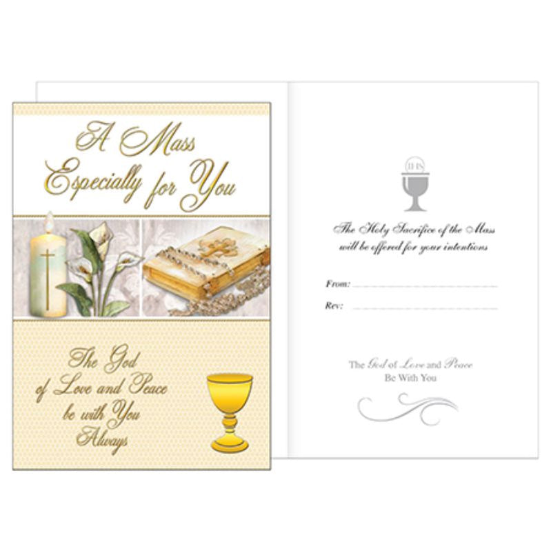Catholic Mass Cards For All Occasions - Pilgrim Shop Walsingham ...