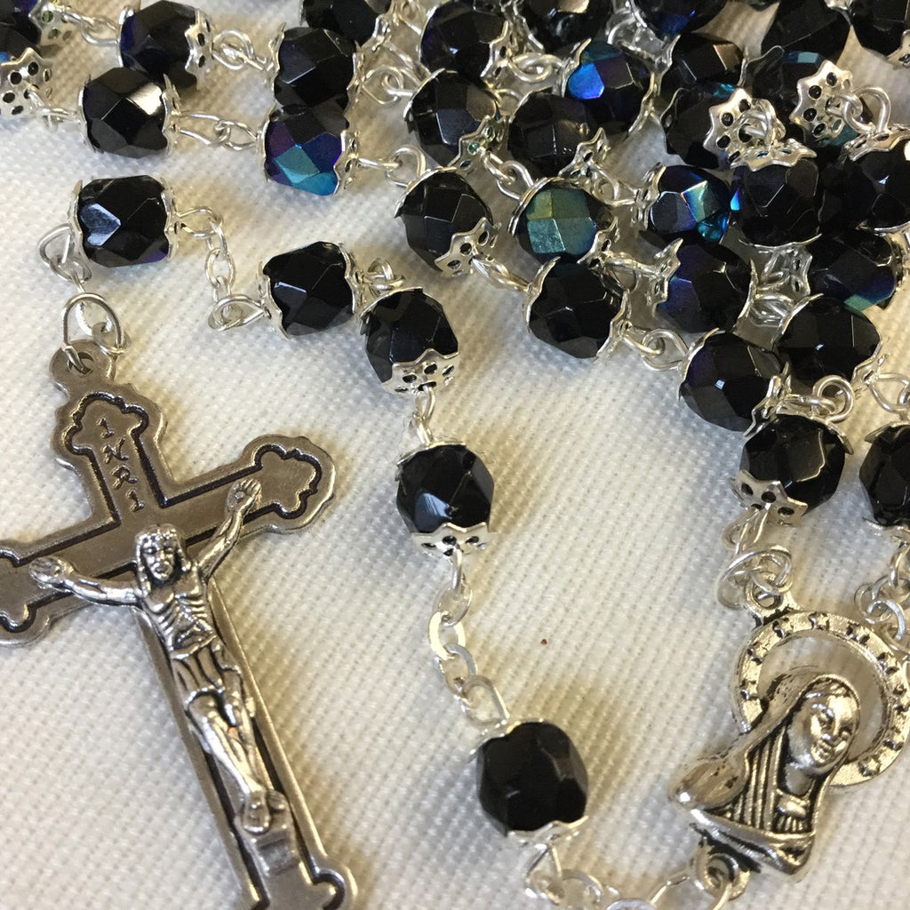 Black Rosary Beads — Pilgrim Gifts