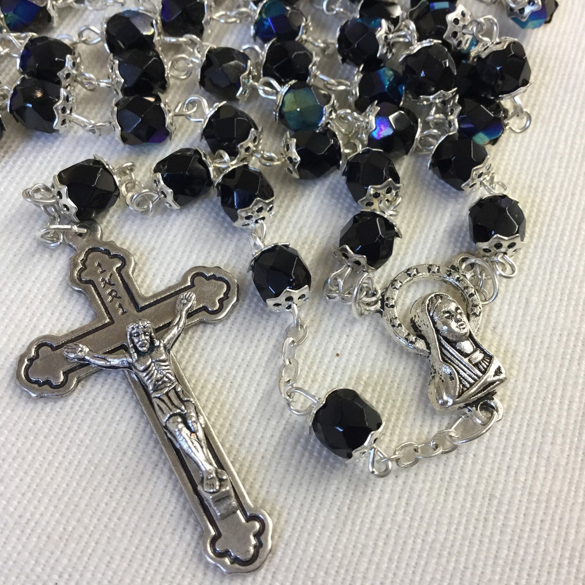 Black Rosary Beads — Pilgrim Gifts