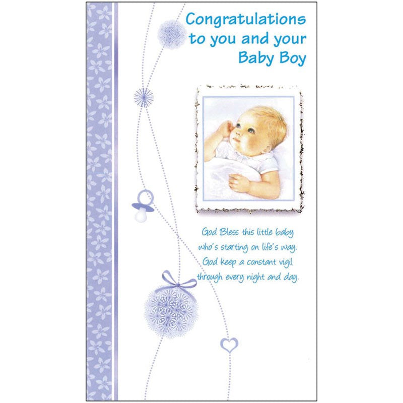 Congratulations Its A Boy Congratulations On The Birth Of Your Baby