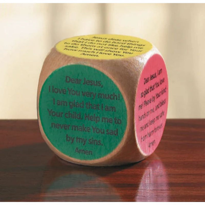 Children's Prayer Cube With 6 Different Prayers 3.5cm / 1.5 Inches ...