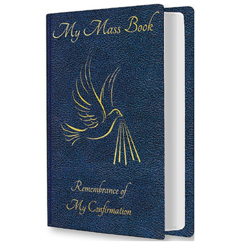 My Mass Book, Remembrance Of My Confirmation, Hardback Cover Blue ...