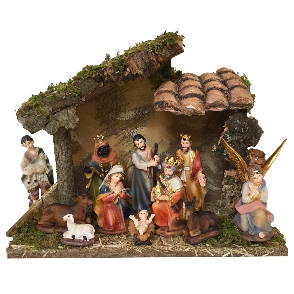 Nativity Figures and Crib Sets With Stables — Pilgrim Gifts